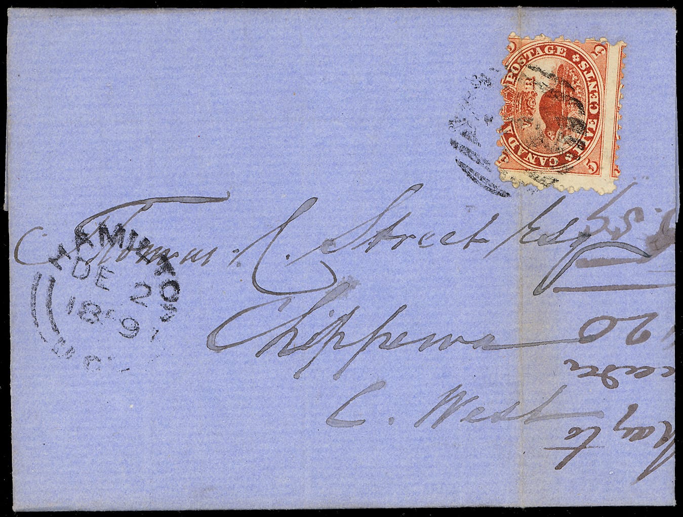 1859 Hamilton "16" grid. - Longley Auctions