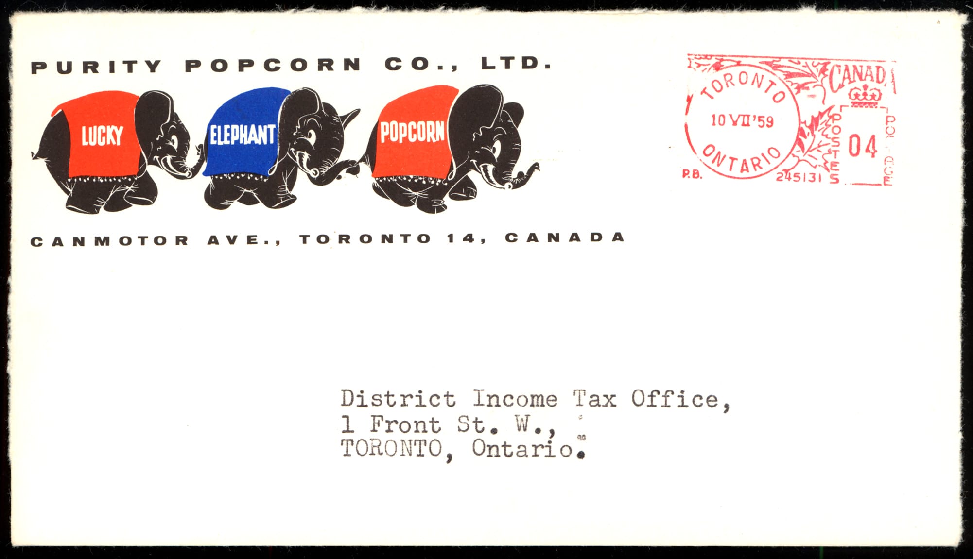 1959 Purity popcorn advertising, meter. - Longley Auctions